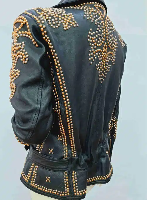 Selena Quintanilla Black Leather Jacket - Jacket Empire