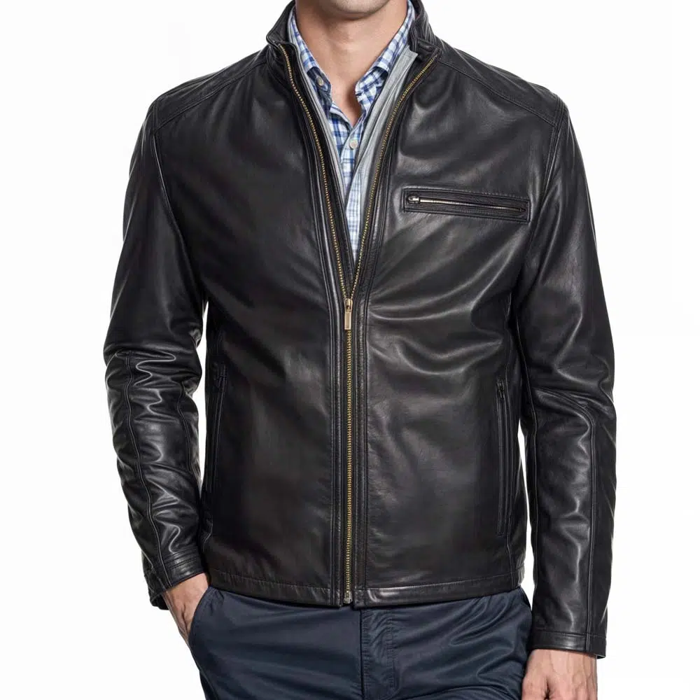 Alan Powell Quantico Leather Jacket - Jacketempire