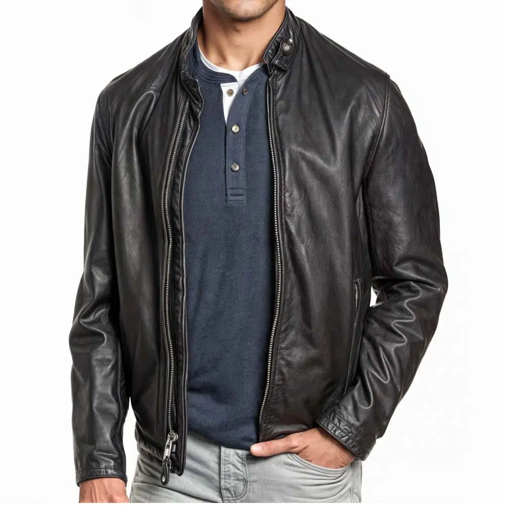 Alan Powell Quantico Leather Jacket - Jacketempire